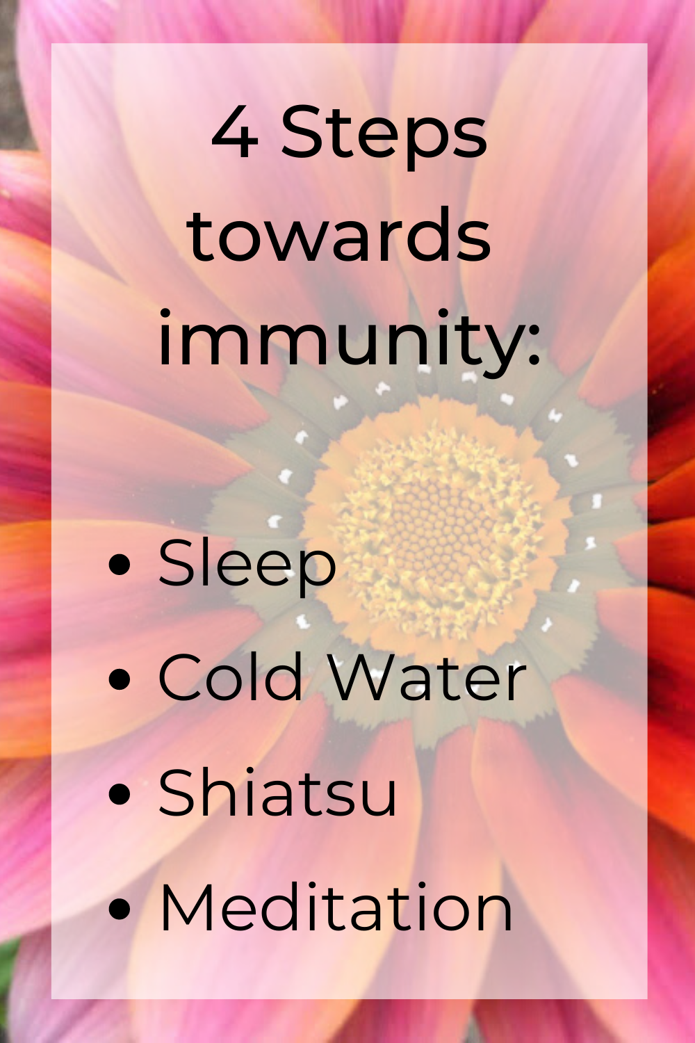 The Triple Warmer or why immunity is a function of the whole body – Zen ...